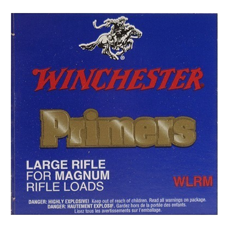 Winchester Large Rifle Magnum Primers - 8-1/2 - 100 | Cabela's
